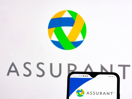 This Photo Illustration Assurant Inc Logo Editorial Stock Photo - Stock ...