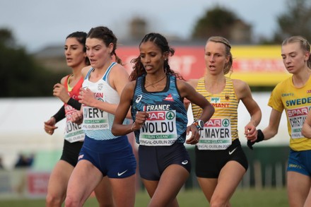 European Cross Country Championships Dublin Mekdes Editorial Stock ...