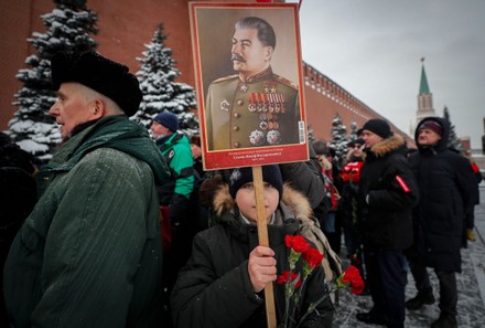 Soviet leader Josef Stalin's birthday celebrations in Moscow, Russian ...