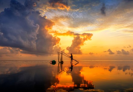 fishing quang lang beach Stock Photos (Exclusive) | Shutterstock