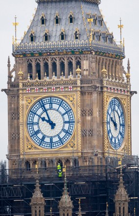 Restoration work on Big Ben is completed, London, UK - 21 Dec 2021 ...