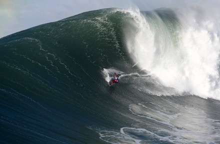 WSL TUDOR Nazare Tow Surfing Challenge, Nazare, Portugal - 13 Dec 2021 ...
