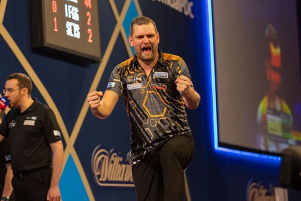 Referee Kirk Bevins During Pdc World Editorial Stock Photo - Stock ...