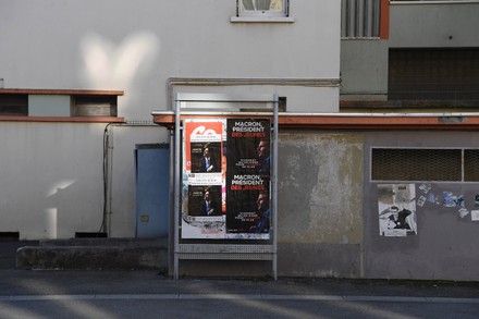 Emmanuel Macron Posters - 22 Dec 2021 Stock Pictures, Editorial Images ...