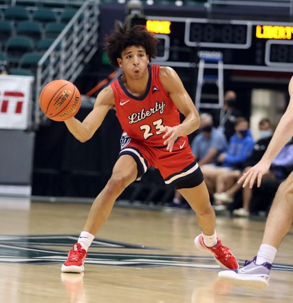 Liberty Flames Forward Shiloh Robinson 33 Editorial Stock Photo - Stock ...