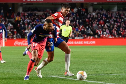 Raul Torrente Granada Cf Competes Ball Editorial Stock Photo - Stock ...