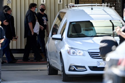 TIM MELLOR C ARRIVES FUNERAL HIS Editorial Stock Photo - Stock Image ...