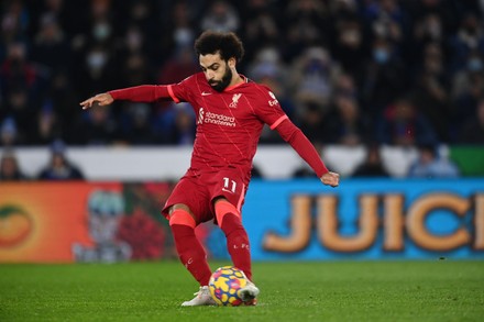 Mohamed Salah Liverpool Takes Penalty Kick Editorial Stock Photo ...