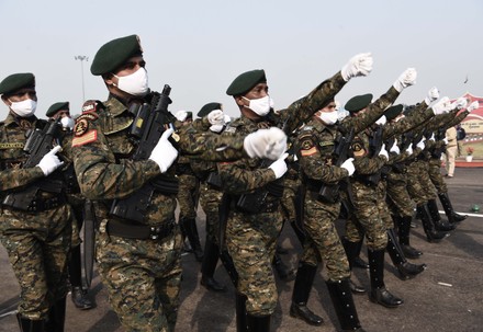 Cobra Commandos March During Passing Out Editorial Stock Photo - Stock ...