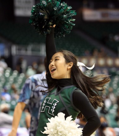 Hawaii Cheerleaders During Game Between South Editorial Stock Photo ...