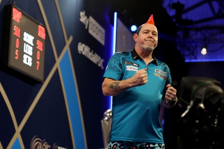 Peter Wright Celebrates Winning Pdc Final Editorial Stock Photo - Stock ...