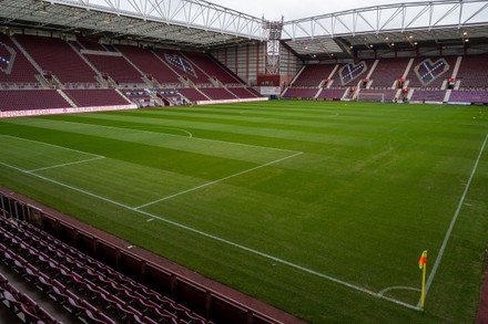 General View Inside Tynecastle Park Edinburgh Editorial Stock Photo ...