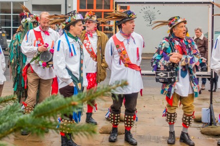 Traditional Boxing Day Morring Dancing Enysham Editorial Stock Photo ...