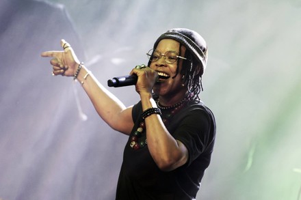 Malian Rapper Ami Yerewolo Concert Festivity Editorial Stock Photo ...