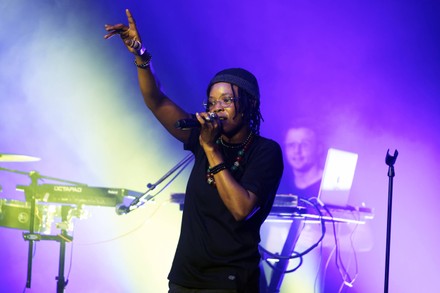 Malian Rapper Ami Yerewolo Concert Festivity Editorial Stock Photo ...