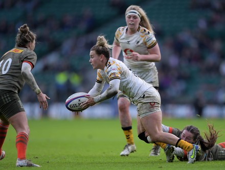 Ellie Boatman Wasps Celebrates Scoring Her Editorial Stock Photo ...