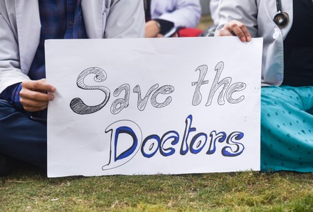 Doctors Protest in India - 29 Dec 2021 Stock Pictures, Editorial Images ...