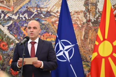 Dimitar Kovachevski Newly Elected Leader North Editorial Stock Photo ...