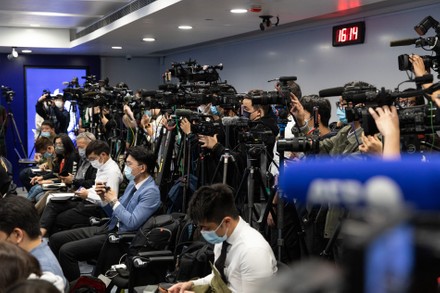Police Press Conference on Stand News in Hong Kong, China - 29 Dec 2021 ...