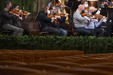 Musicians Vienna Philharmonic Perform During Rehearsal Editorial Stock ...