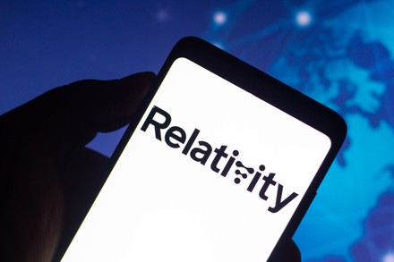 This Photo Illustration Relativity Space Logo Editorial Stock Photo ...