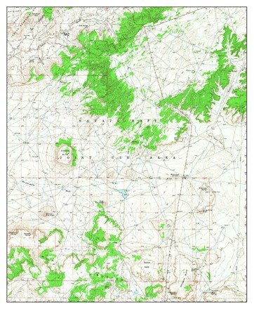 Usa Timeless Maps White Cone Arizona Editorial Stock Photo - Stock ...