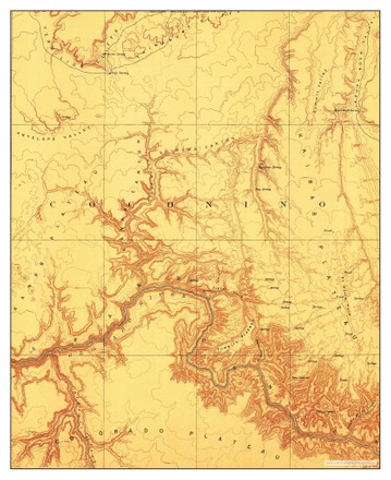 Usa Timeless Maps Kaibab Arizona Map Editorial Stock Photo - Stock ...