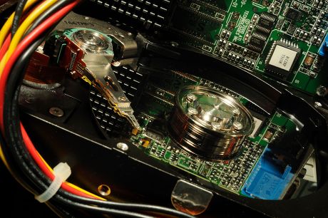 Computer Hard Disk Drive Amongst Other Editorial Stock Photo - Stock ...