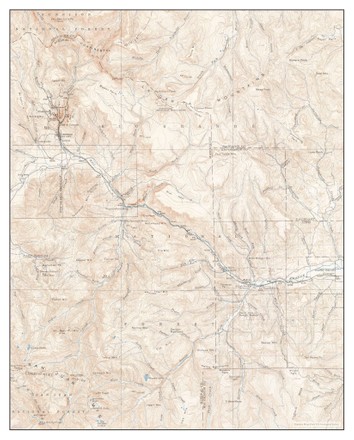 Usa Timeless Maps Creede Colorado Map Editorial Stock Photo - Stock ...