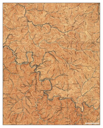 Usa Timeless Maps Matewan Kentucky Map Editorial Stock Photo - Stock ...