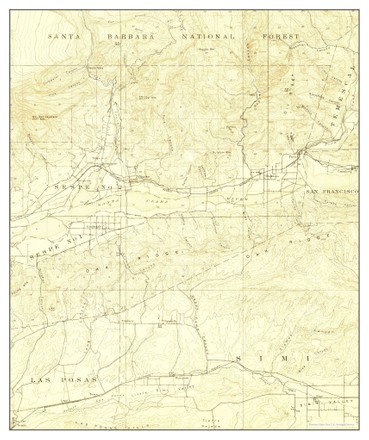 Usa Timeless Maps Piru California Map Editorial Stock Photo - Stock ...