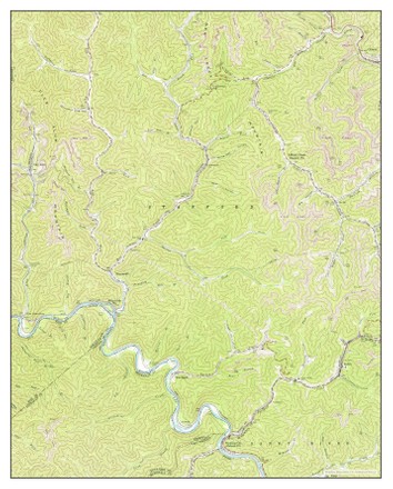 Usa Timeless Maps Wharncliffe West Virginia Editorial Stock Photo ...