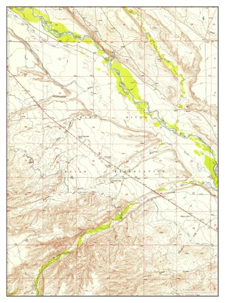 Usa Timeless Maps Crowheart Wyoming Map Editorial Stock Photo - Stock ...
