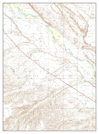 Usa Timeless Maps Crowheart Wyoming Map Editorial Stock Photo - Stock ...