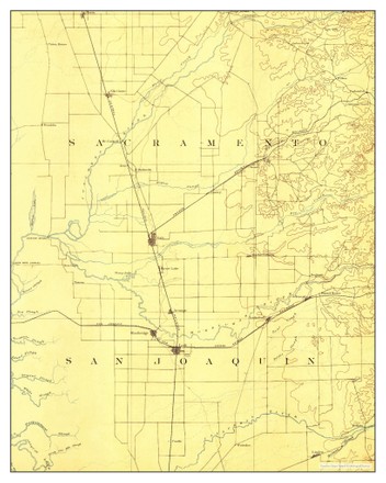 Usa Timeless Maps Lodi California Map Editorial Stock Photo - Stock ...