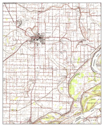 Usa Timeless Maps Blytheville Arkansas Map Editorial Stock Photo ...