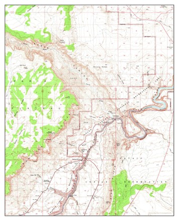 Usa Timeless Maps Lees Ferry Arizona Editorial Stock Photo - Stock ...