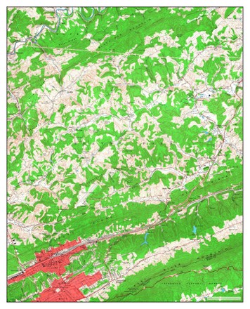 Usa Timeless Maps Bluefield West Virginia Editorial Stock Photo - Stock ...
