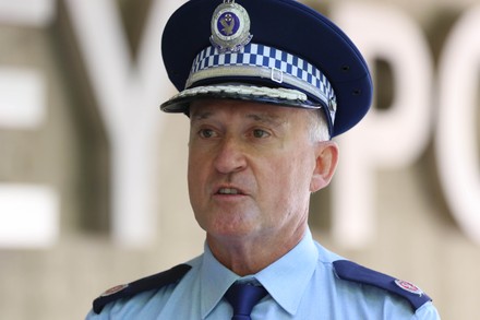 Doorstop Nsw Police Operation Commander Assistant Editorial Stock Photo ...