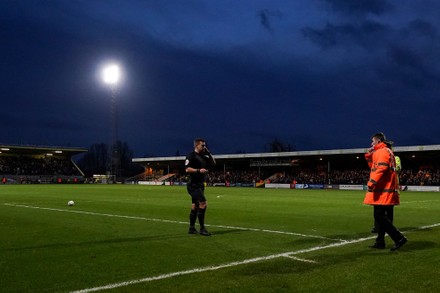 Referee Joshua Smith Talks Steards While Editorial Stock Photo - Stock ...