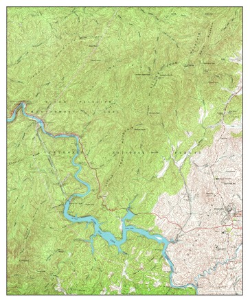 Usa Timeless Maps Ducktown Tennessee Map Editorial Stock Photo - Stock ...