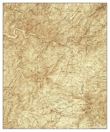Usa Timeless Maps Ducktown Tennessee Map Editorial Stock Photo - Stock ...