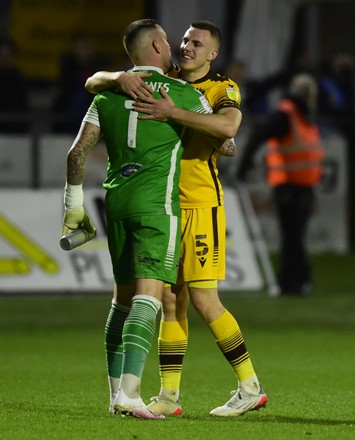 Ben Goodliffe Dean Bouzanis Sutton United Editorial Stock Photo - Stock ...