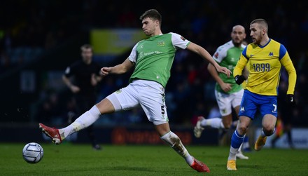 Max Hunt Yeovil Town Blocks Shot Editorial Stock Photo - Stock Image ...