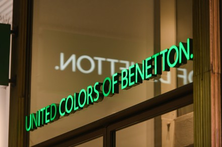 United Colors Benetton Logo Displayed On Editorial Stock Photo - Stock ...