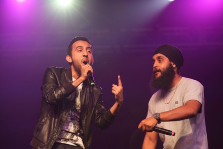 Indocanadian Singer Prophec Performs During South Editorial Stock Photo ...