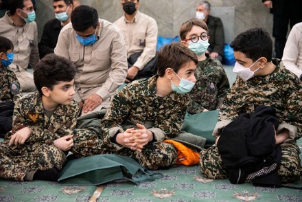 Group Young Boys Wearing Irgc Uniforms Editorial Stock Photo - Stock ...