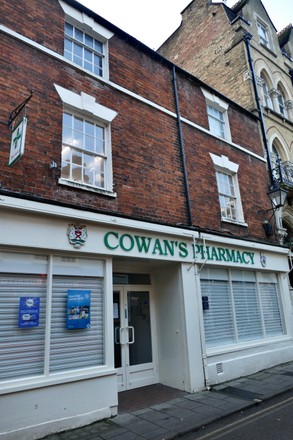 Cowans Pharmacy Oxford Appeals Nhs Prescriptions Editorial Stock Photo ...