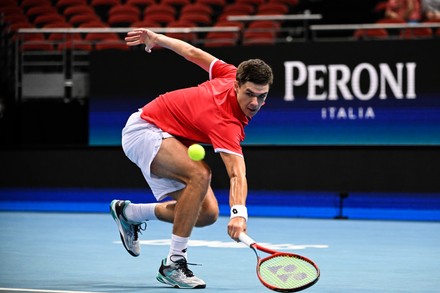Frederico Delbonis Team Argentina Action During Editorial Stock Photo ...
