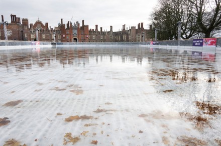 Water Ripples On Surface Ice Rink Editorial Stock Photo - Stock Image ...